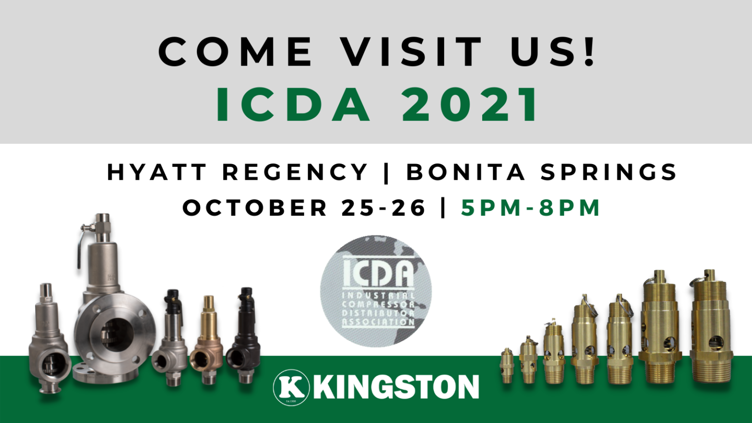 ICDA Exhibitor - Kingston Valves